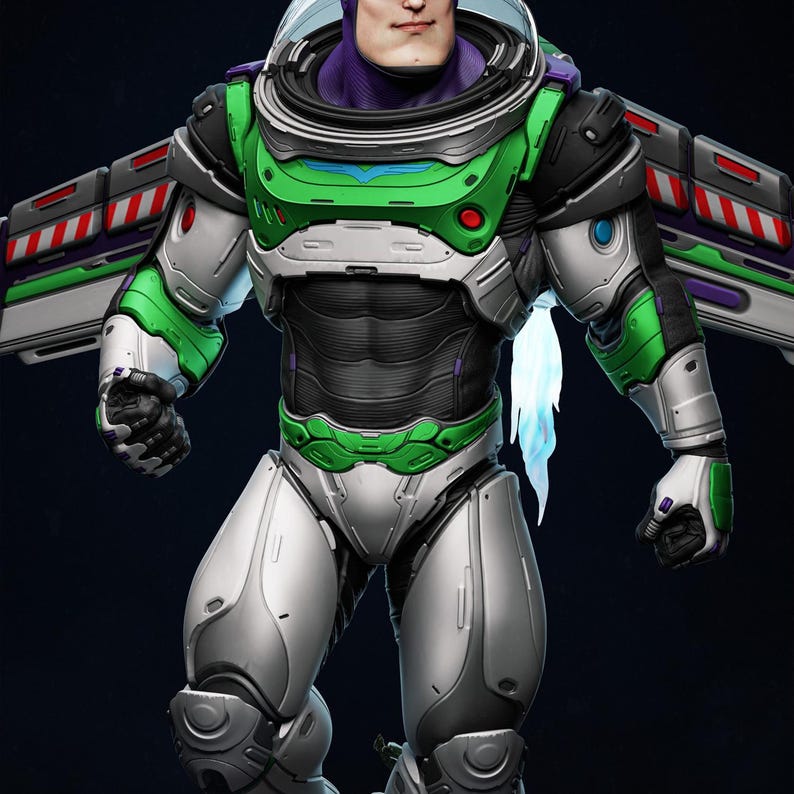 Buzz Lightyear - Movie STL File - Etsy