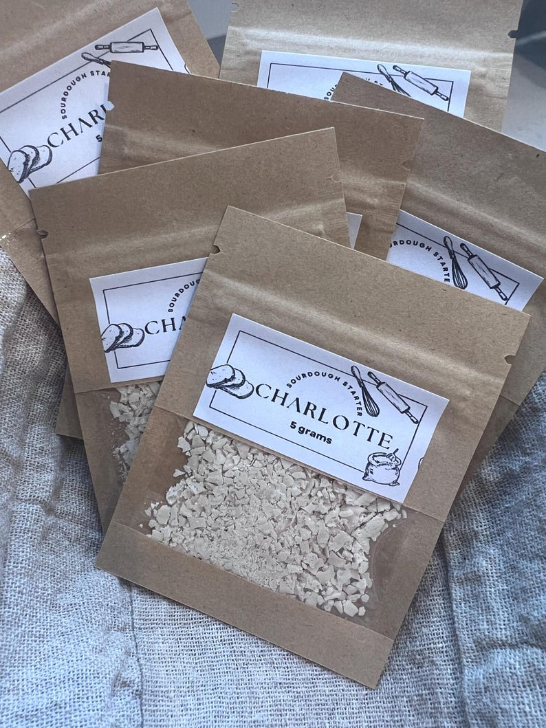 Adopt A Dehydrated Sourdough Starter - Charlotte - Etsy