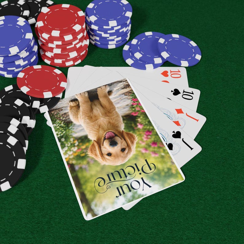 Custom Photo Poker Playing Cards | Personalized Family Photo Deck, The ...