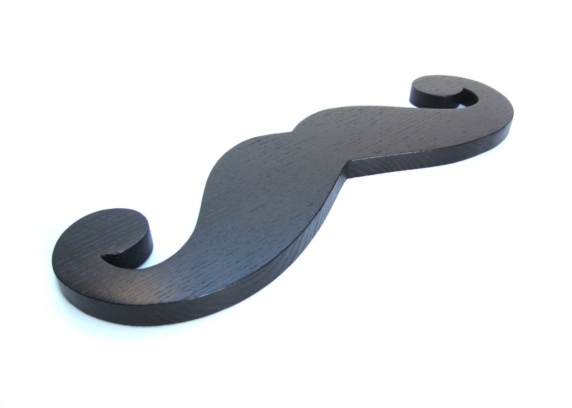 BIG MUSTACHE HANGING / Black - Etsy