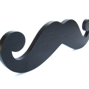 BIG MUSTACHE HANGING / Black - Etsy