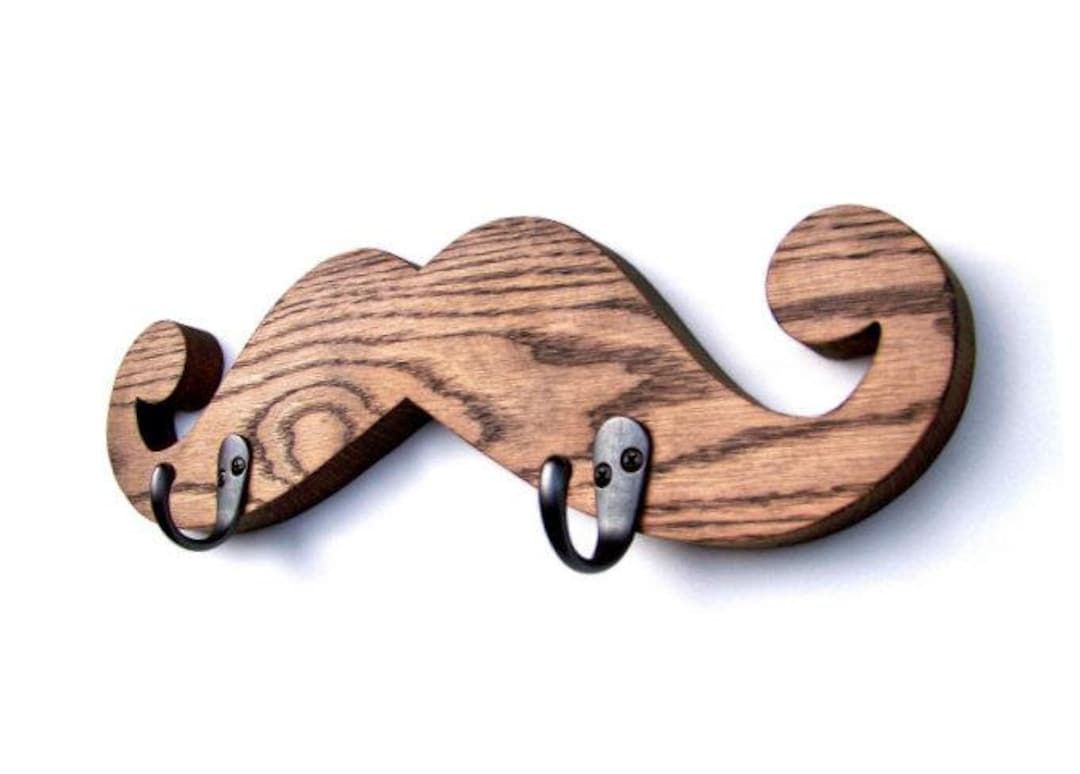 MUSTACHE COAT RACK / Hanger - Etsy