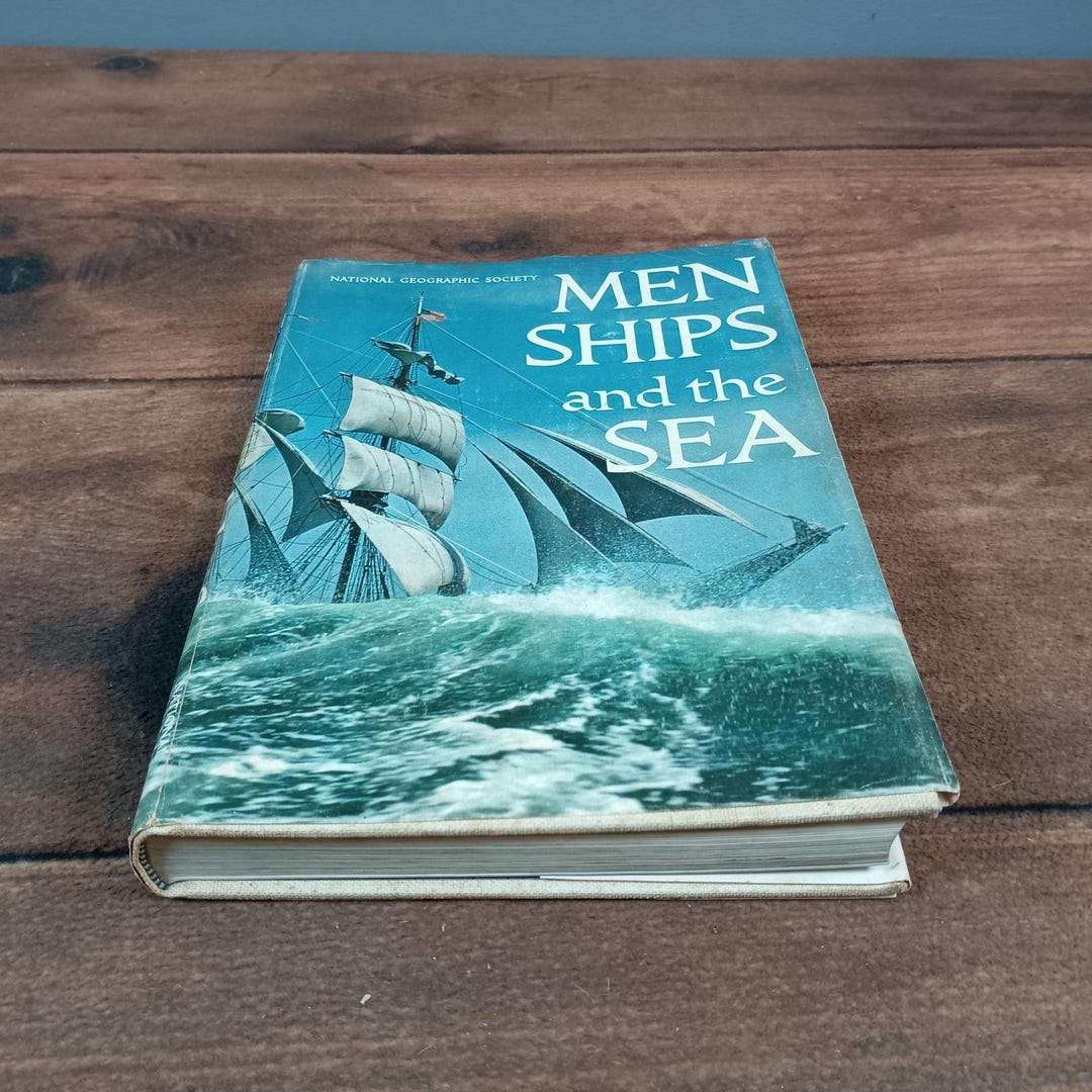 Men Ships and the Sea National Geographic Capt Alan Villiers Hardcover ...