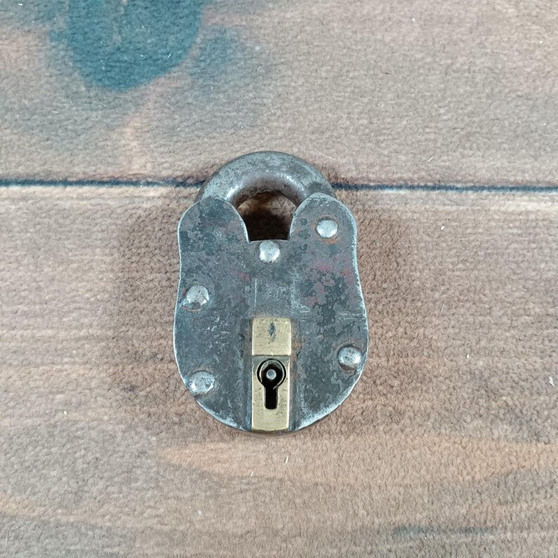 Vintage Rustic Padlock and Key Metal Lock Set Antique Style Decor - Etsy