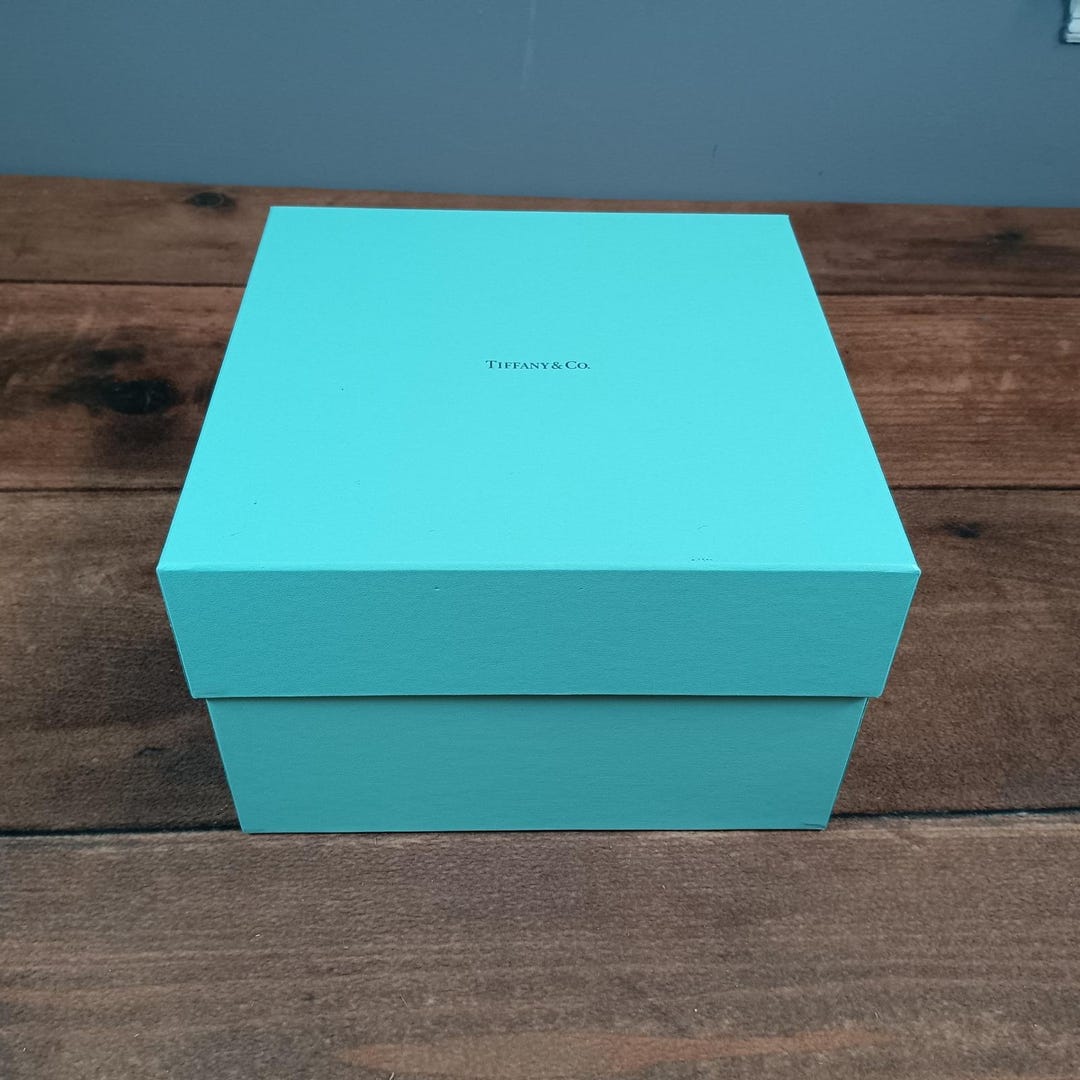 Tiffany & Co. Turquoise Blue Jewelry Box Storage Container - Etsy
