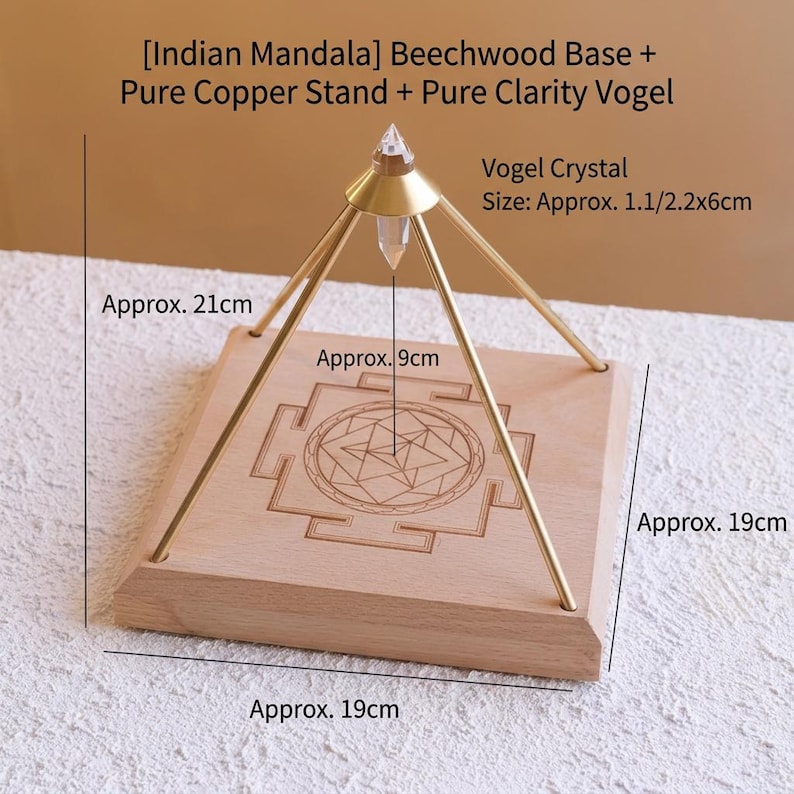 Flower of Life Kristallen Piramide Energiegenerator | Vogelkristal ...
