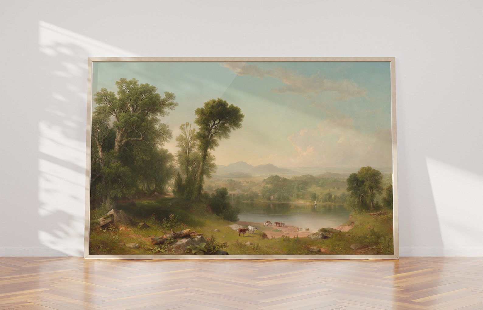 LANDSCAPE Printable Download Of PASTORAL LANDSCAPE Vintage - Etsy