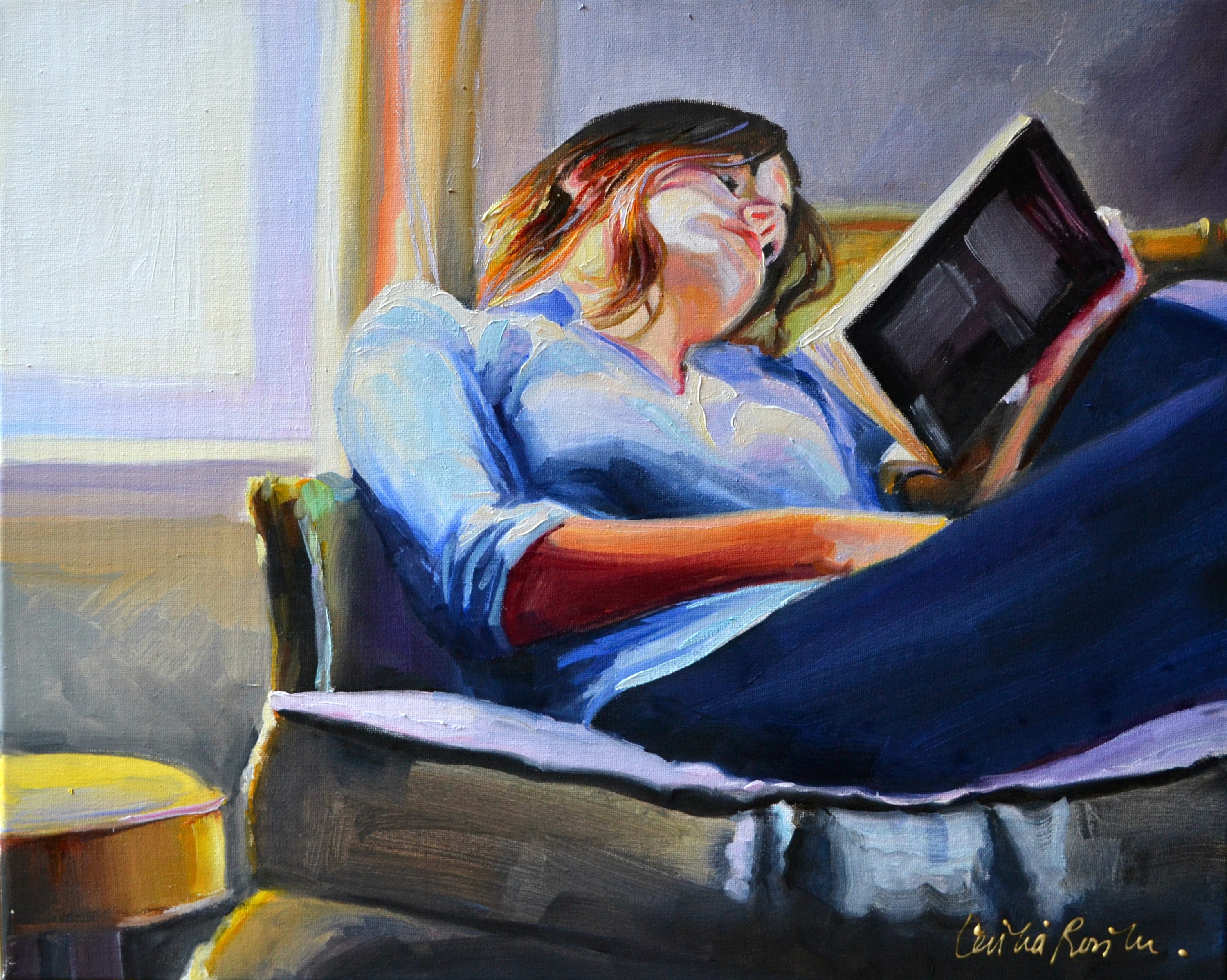 What Did I Just Read Painting