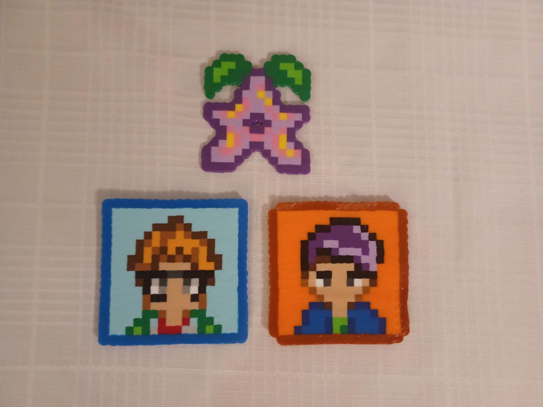 Perler Bead Stardew Valley Portraits - Etsy