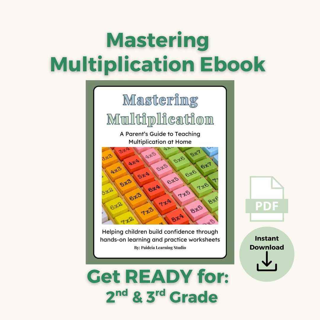 Mastering Multiplication, A Parent-friendly Guide to Teaching ...