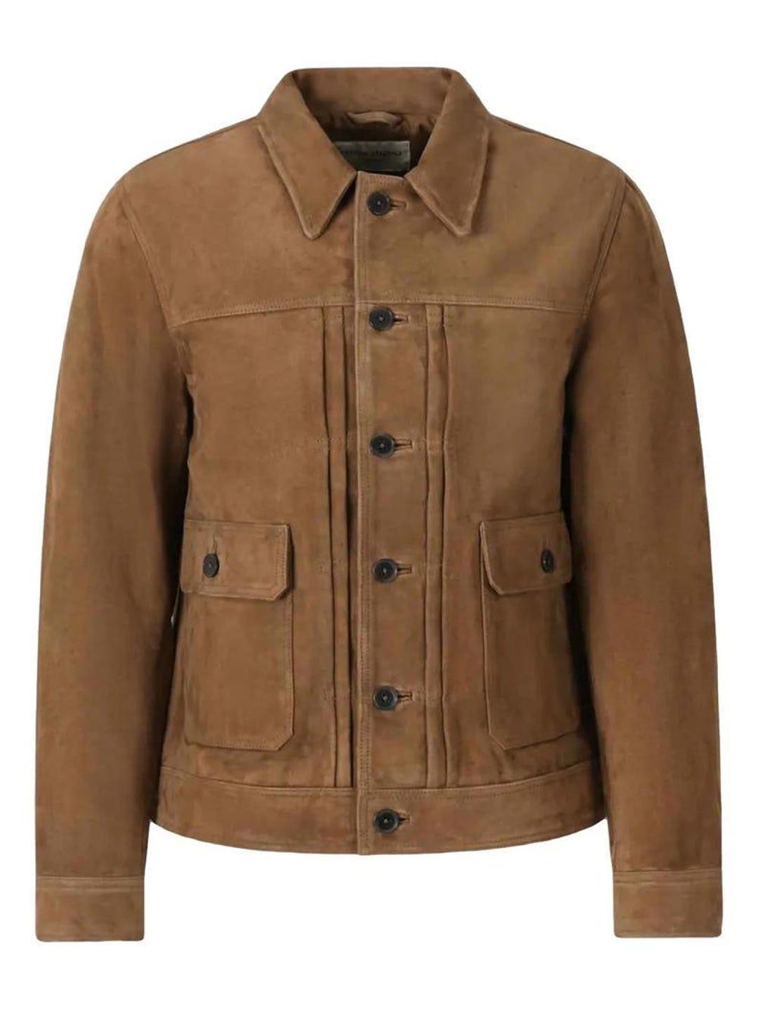 Men’s Suede A-2 Flight Jacket • Classic Pilot Bomber • Retro Aviator ...