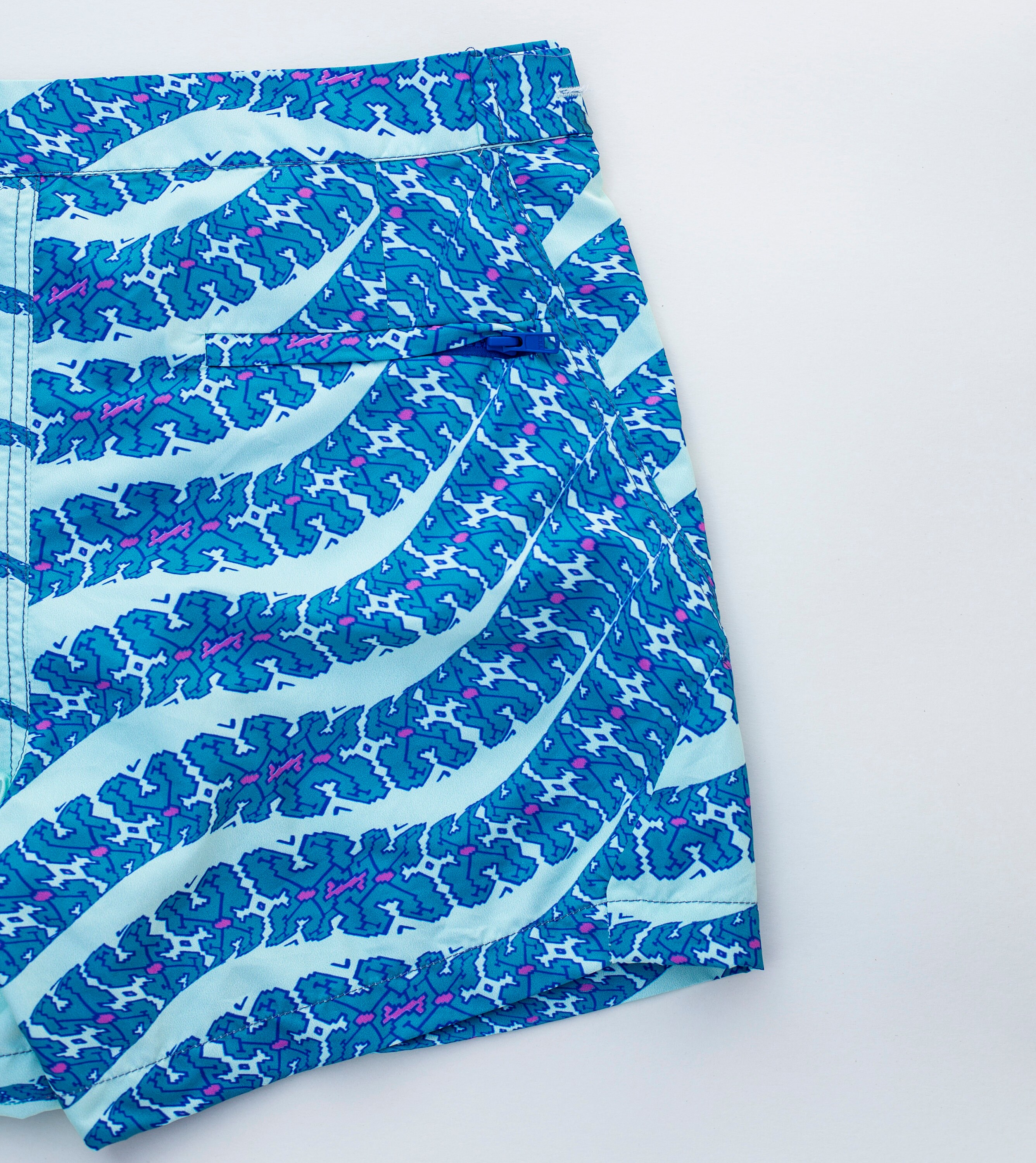 Mens Shipibo Swim Trunks: Quick Dry Tailored Beachwear - Etsy