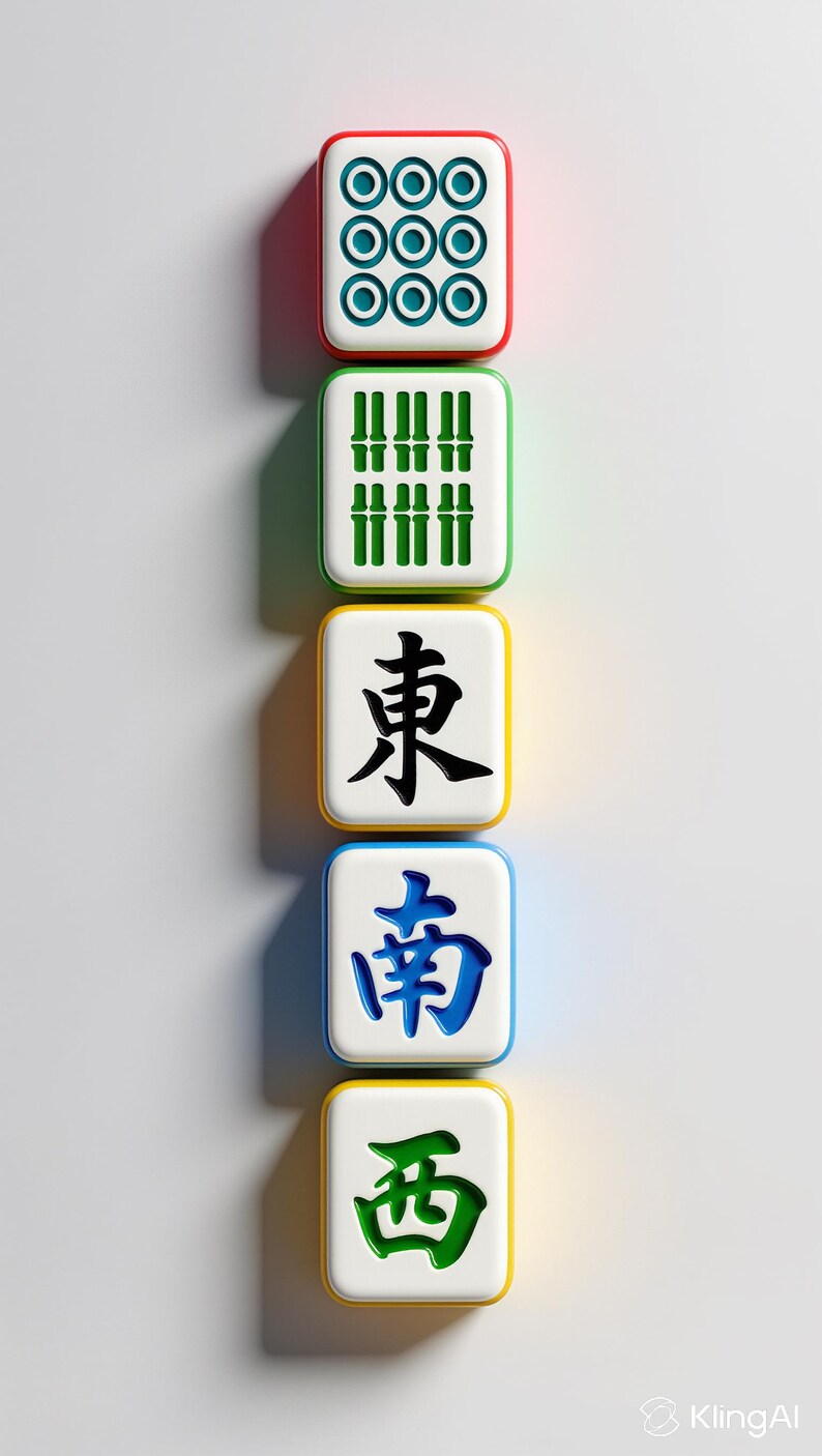 Chinese Mahjong Tiles STL Files, Jumbo Size, 144-tile Set, Digital ...