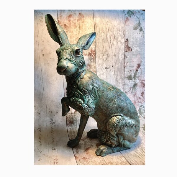 Hare Sculpture - Etsy