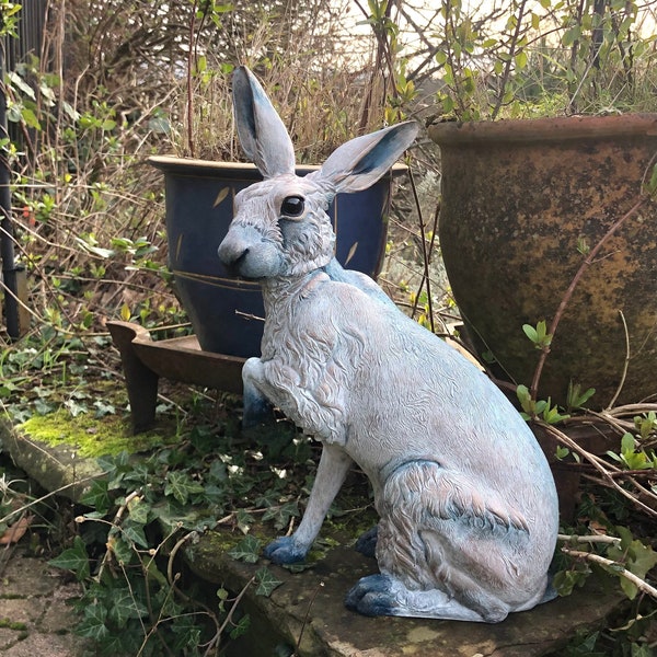 Hare Sculpture - Etsy