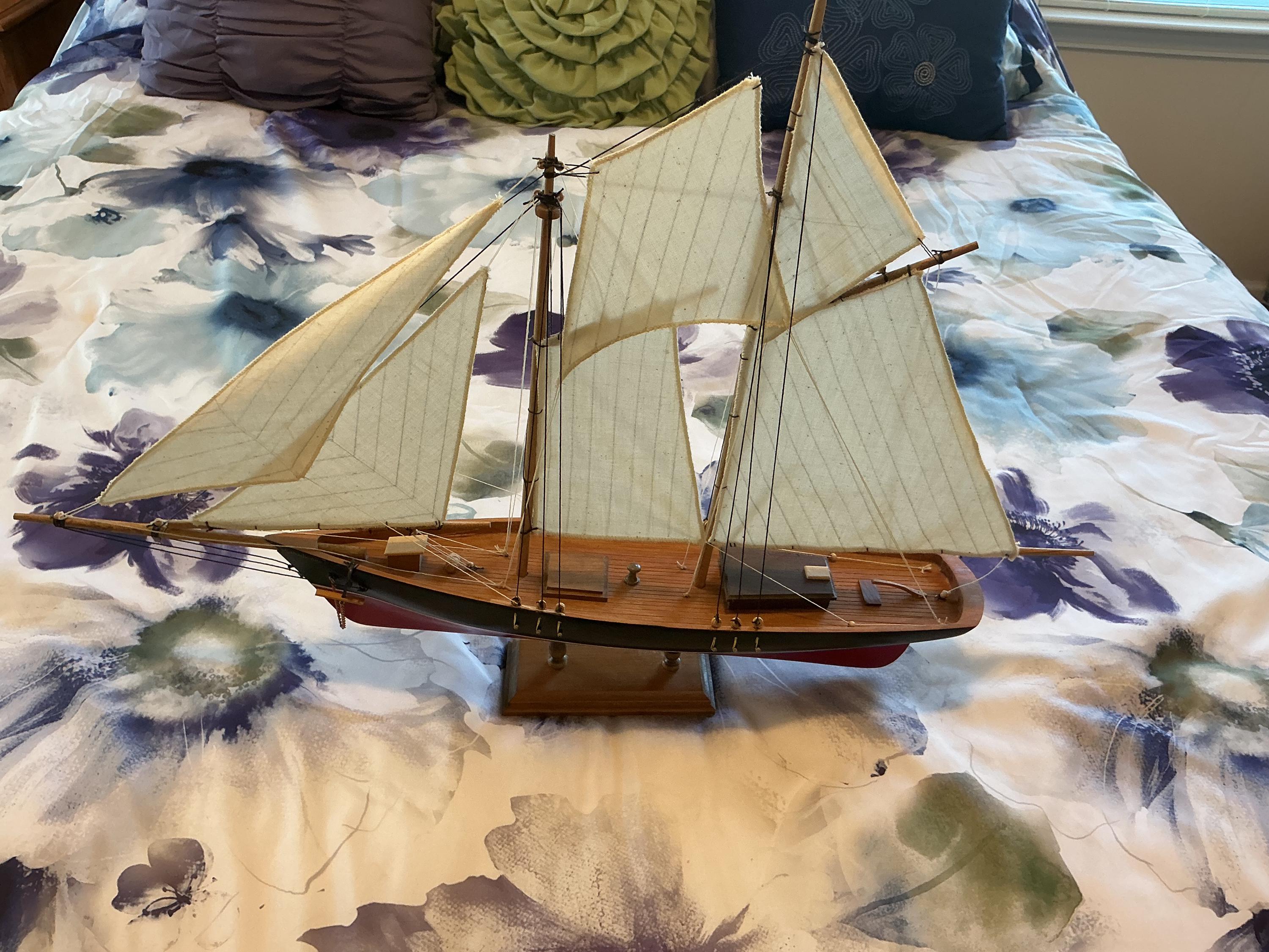 Hand Made Schooner That Sailed the St Lawrence River From 1840 to 1878 ...