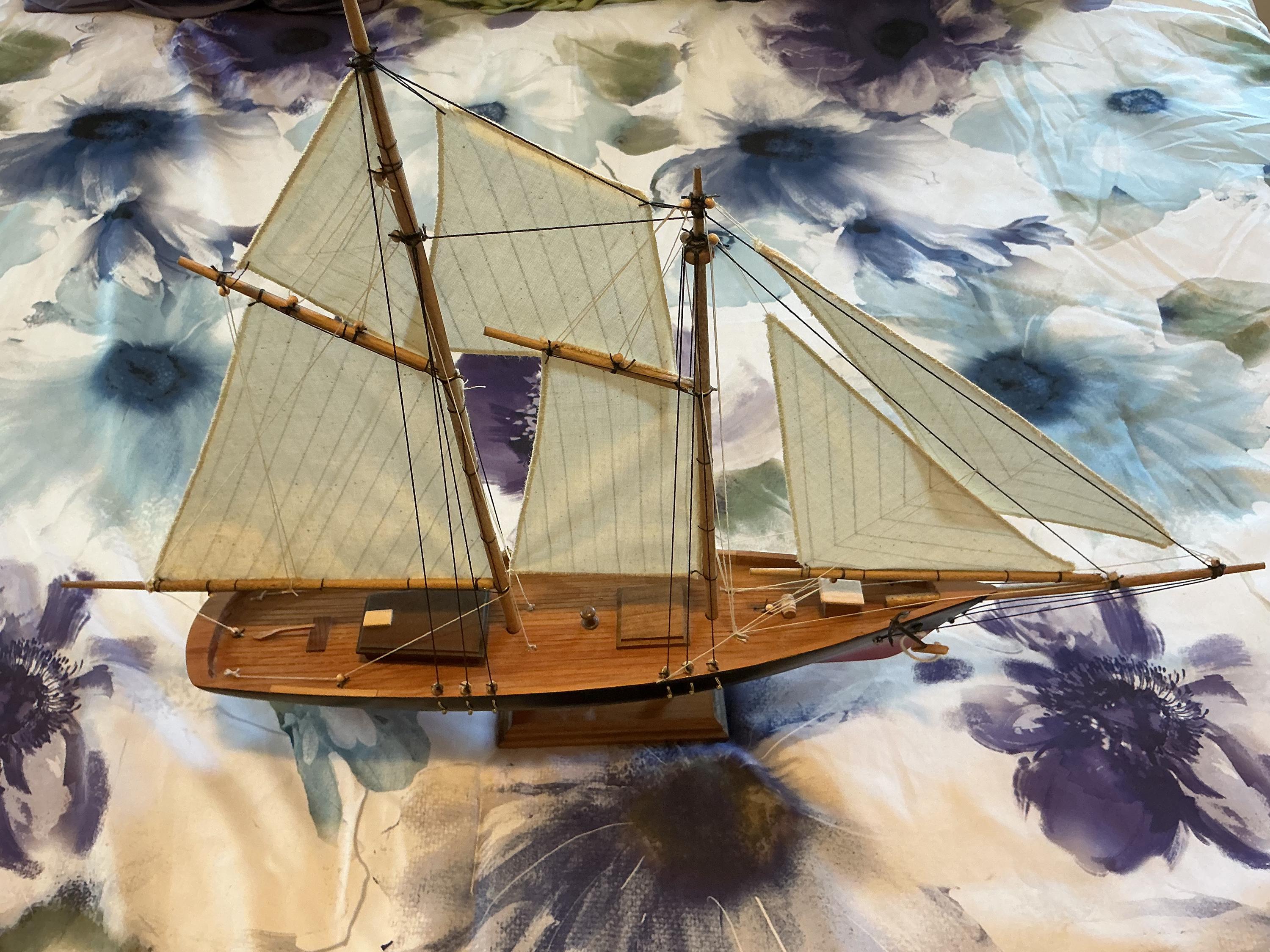 Hand Made Schooner That Sailed the St Lawrence River From 1840 to 1878 ...
