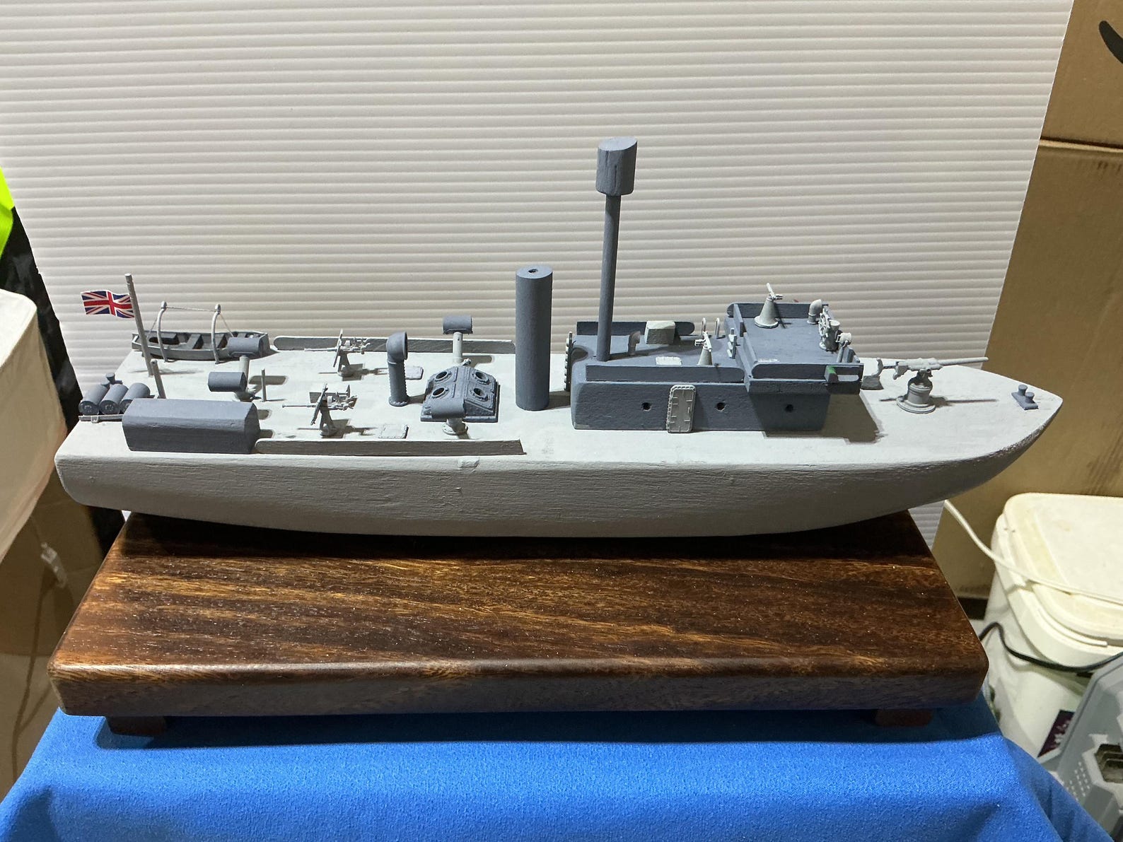 Hand Made Model of a British WWII SUB CHASER - Etsy