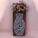 Floral Vase String Art | Handmade Wood Wall Decor | Nursery or Gift - Etsy