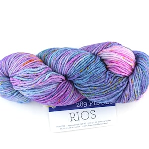 Malabrigo Rios in Color Pisces, Merino Wool Worsted Weight Superwash ...