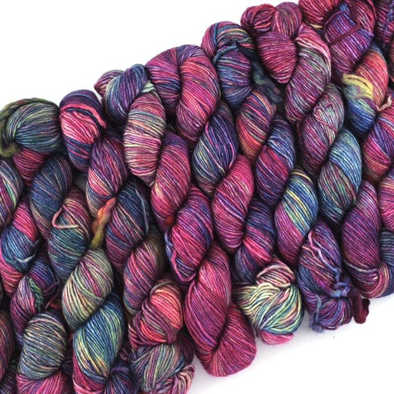Multicolor Wool Yarn - Etsy