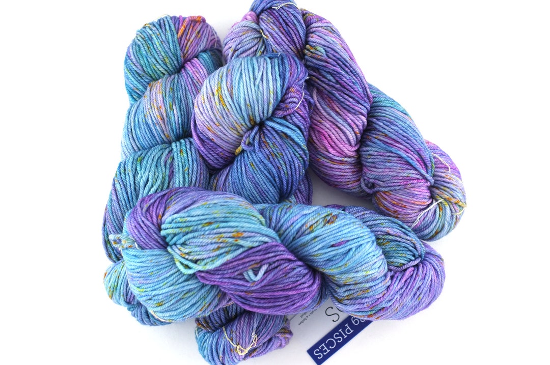 Malabrigo Rios in Color Pisces, Merino Wool Worsted Weight Superwash ...