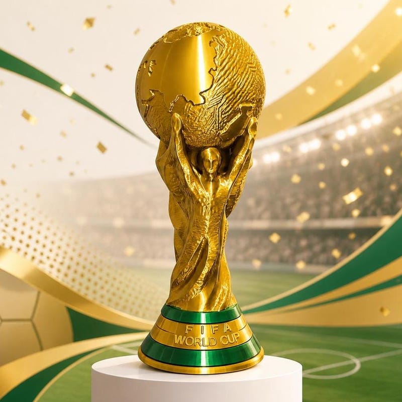 World Cup 2026 Trophy Replica - Etsy