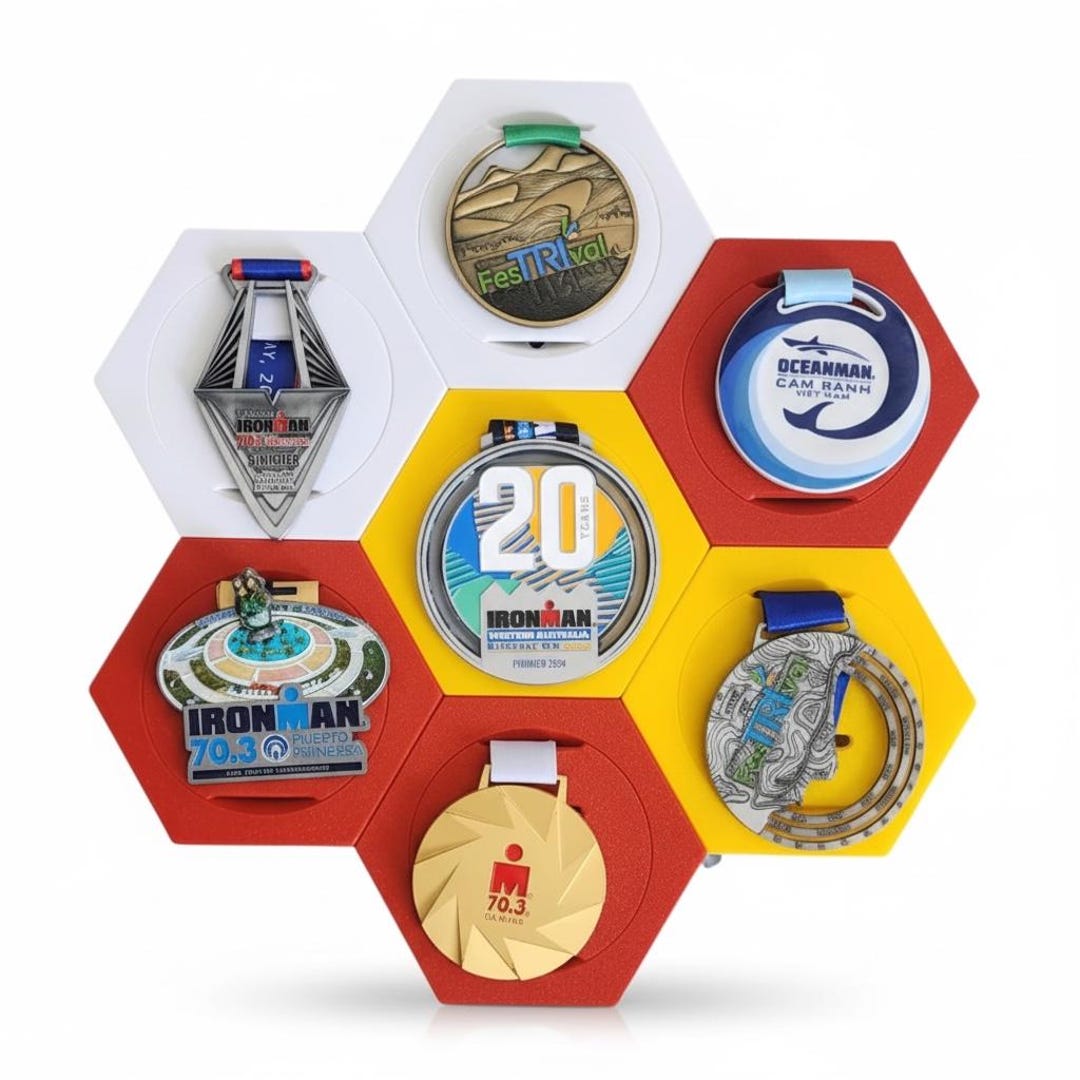 Modular Hexagon Medal Holder – Sports Achievement Display Stand - Etsy