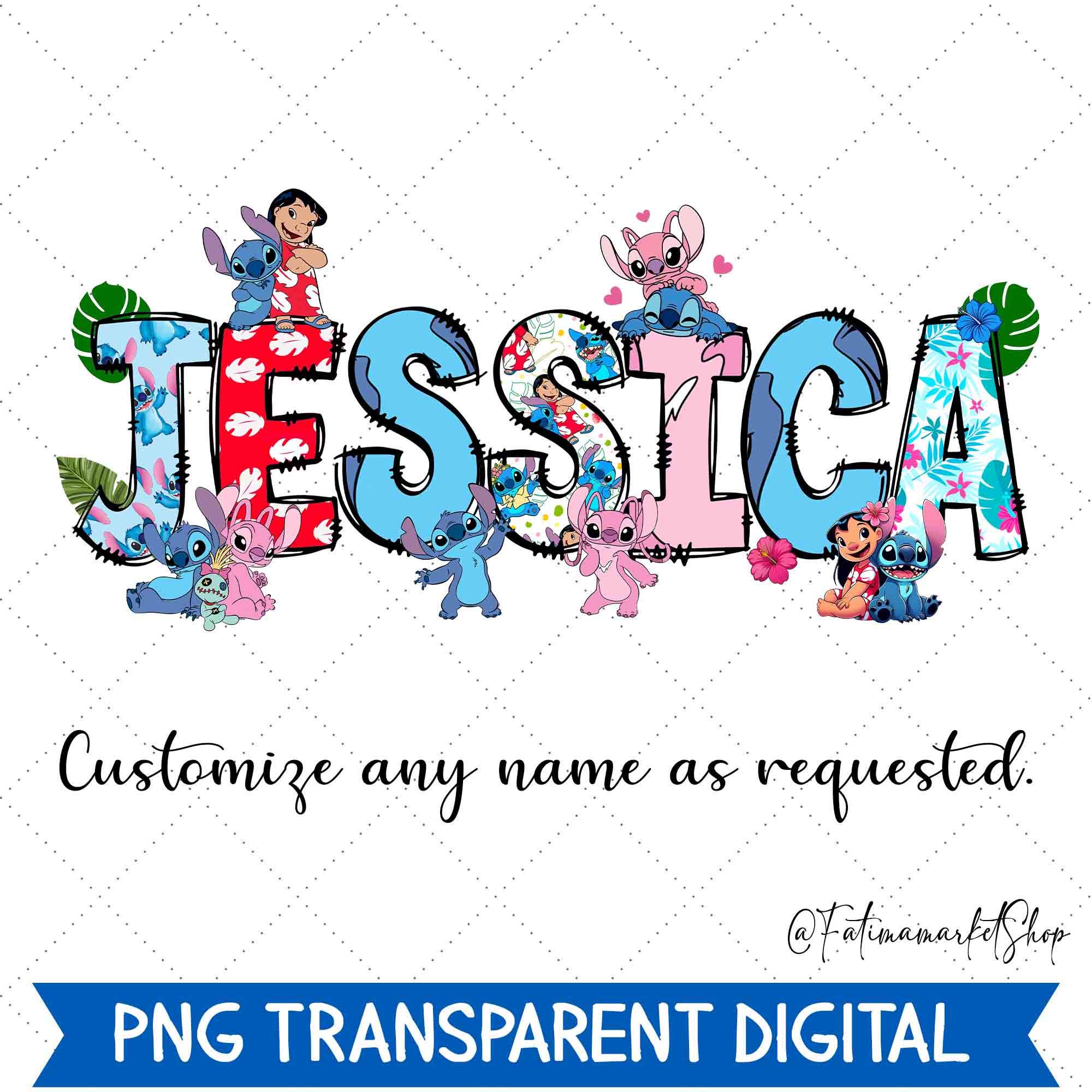 Custom Disney Stitch Png, Lilo and Stitch Png, Angel Magic Kingdom ...