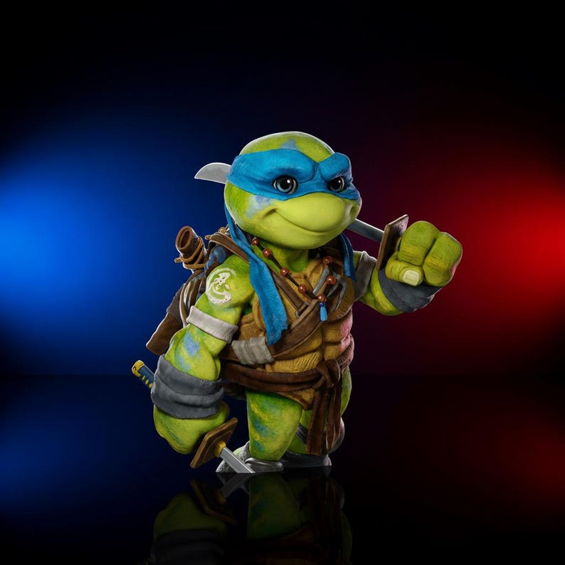 Leonardo Toon 3D STL Print File - Etsy