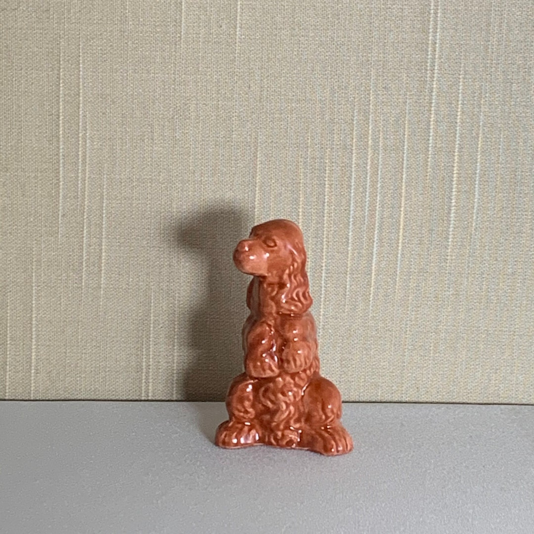 Brown Cocker Spaniel Dog Retro Ceramic Mold From 1960s. - Etsy