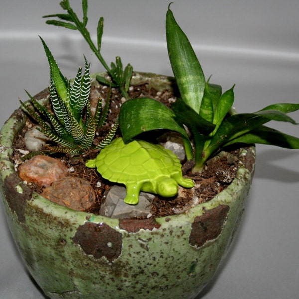 Large Turtle Planter - Etsy