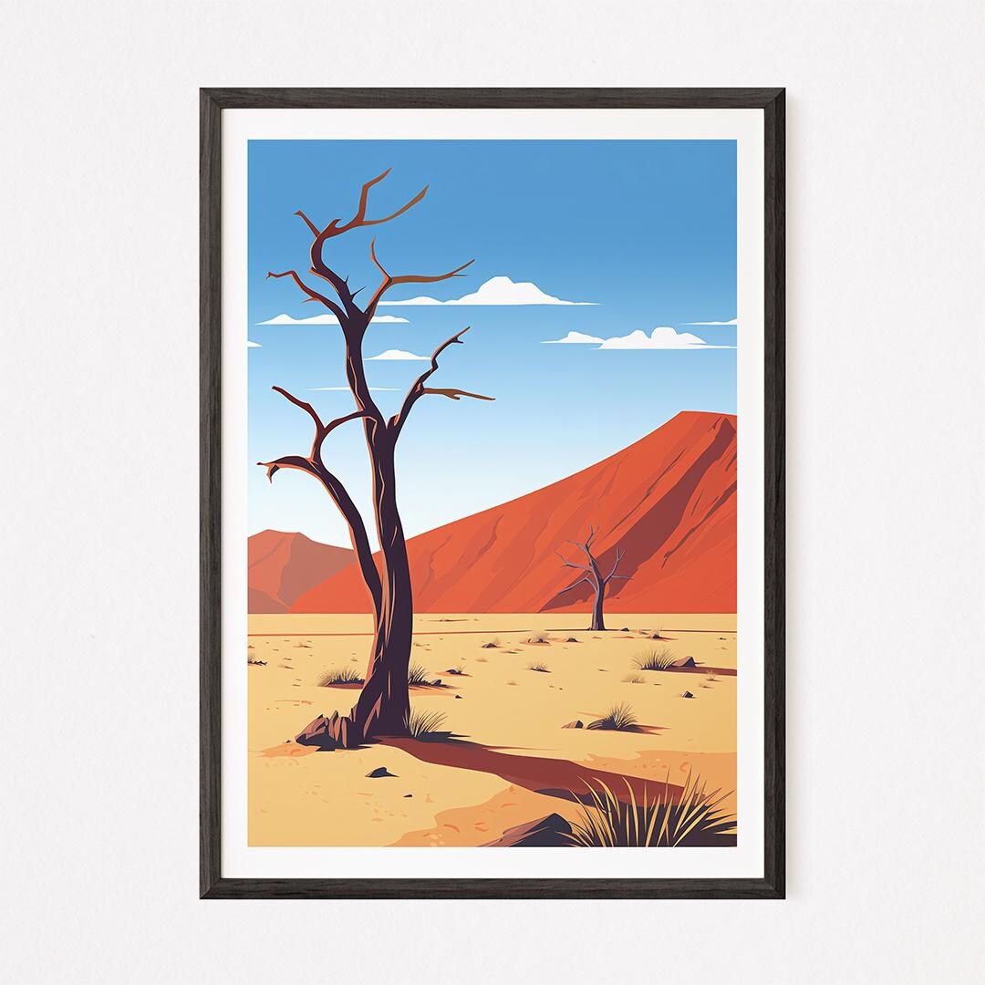 Sossusvlei, Namibia | Wall Art Travel Print - Etsy