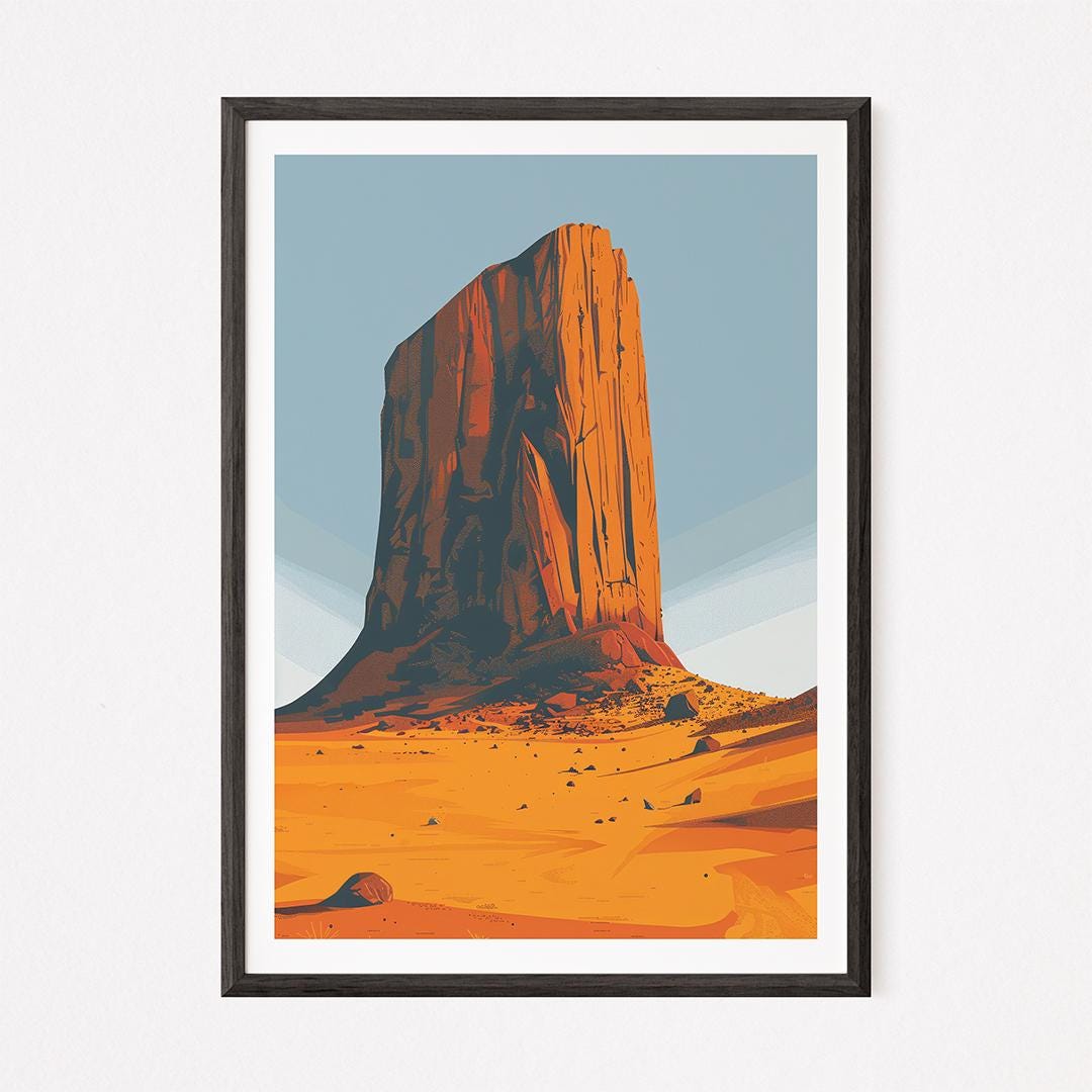 Rhumsiki Rock, Cameroon | Wall Art Travel Print - Etsy