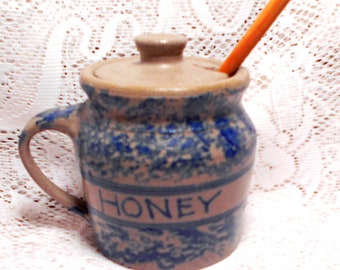 Vintage honey pot | Etsy