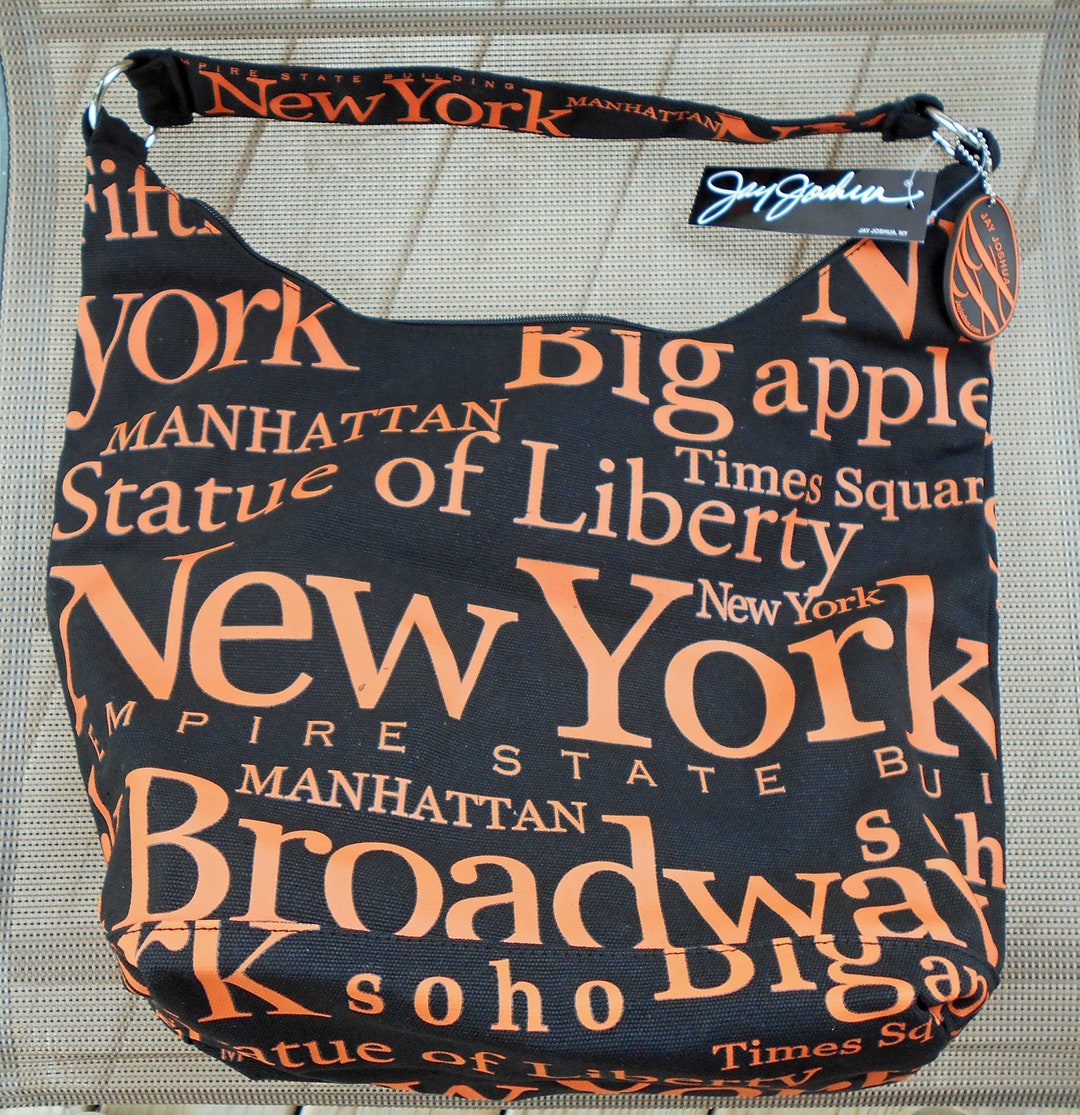 SALE Vintage Jay Joshua New York Bag Original Labels Never Used Black ... SALE Vintage Jay Joshua New York Bag Original Labels Never Used Black ...