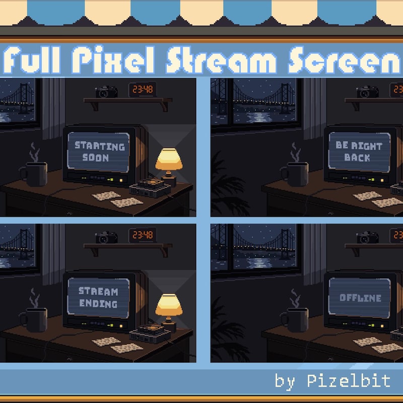 Twitch Brb Screen - Etsy