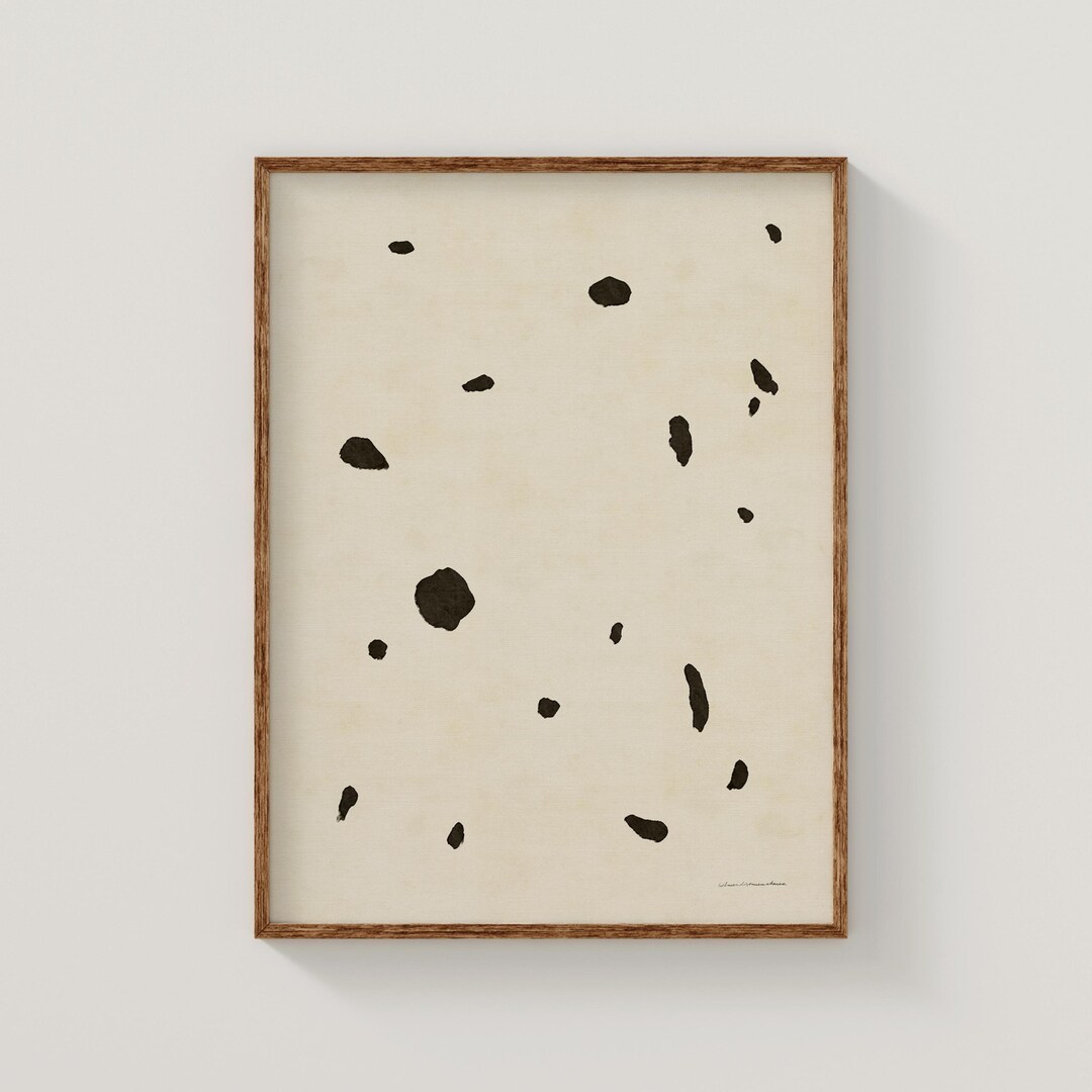 Intentionally Imperfect, Japandi Artwork Abstract Art Print, Minimal ...