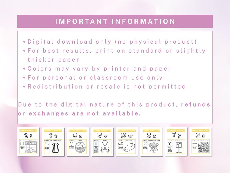 ABC Shapes | Real Life Shapes A–Z | Learn Worksheet | Educational ...