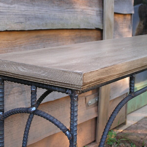 Rustic Side Table - Etsy