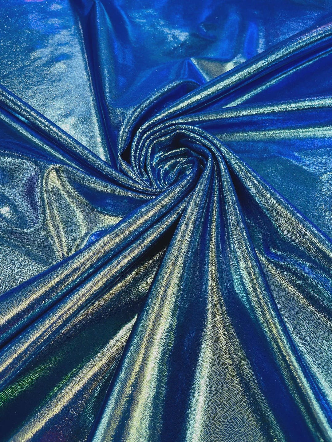 Royal Blue Mystique Nylon Spandex Fabric: 4-way Stretch by the Yard - Etsy