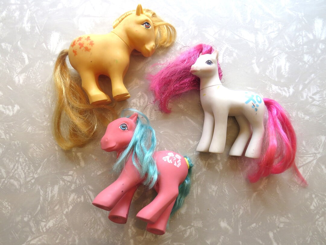 Vintage My Little Pony Lot/ G1 MLP / G1 MLP Xo Sweet Kisses/ G1 MLP Spa ...