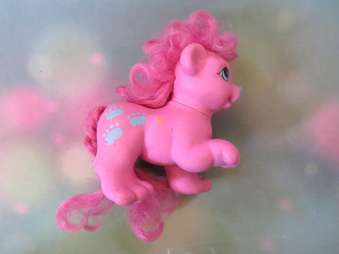 My Little Pony G1 Kingsley the Pink Lion Pony Friend Animal Vintage ...