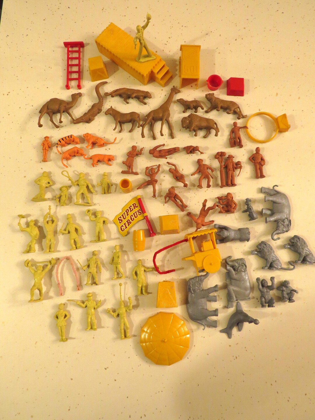 Vintage Marx Super Circus Tin Flag Only for Play Set 1950s/ Lot Vintage ...