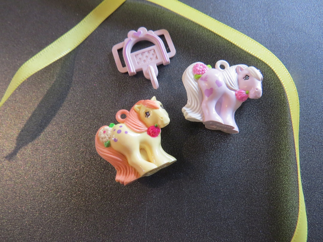 Vintage Hasbro G1 MLP Charms / MLP Powder Puff Charm / MLP - Etsy