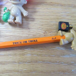 Russ Troll in Christmas Stocking Green Hair Red Sock Red Hat Good Luck ...