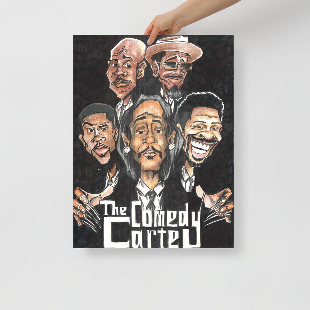 The Comedy Cartel (wall Art) - Etsy