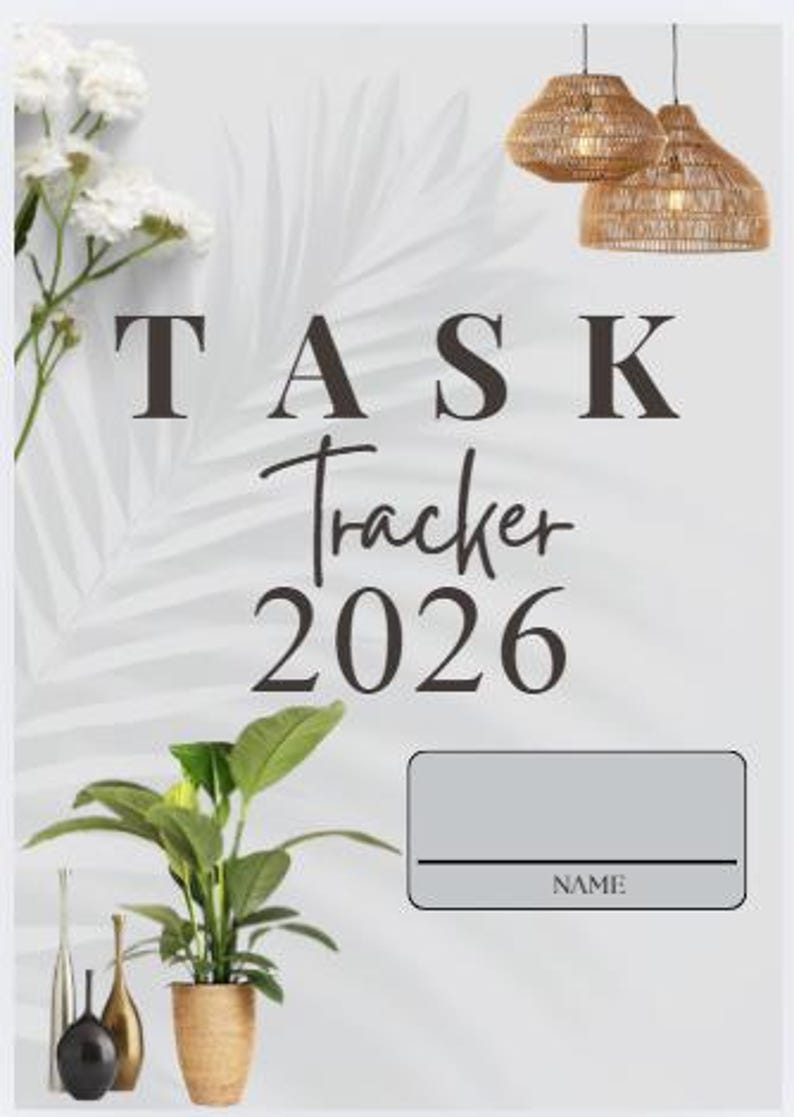 Task Tracker 2026 - Etsy