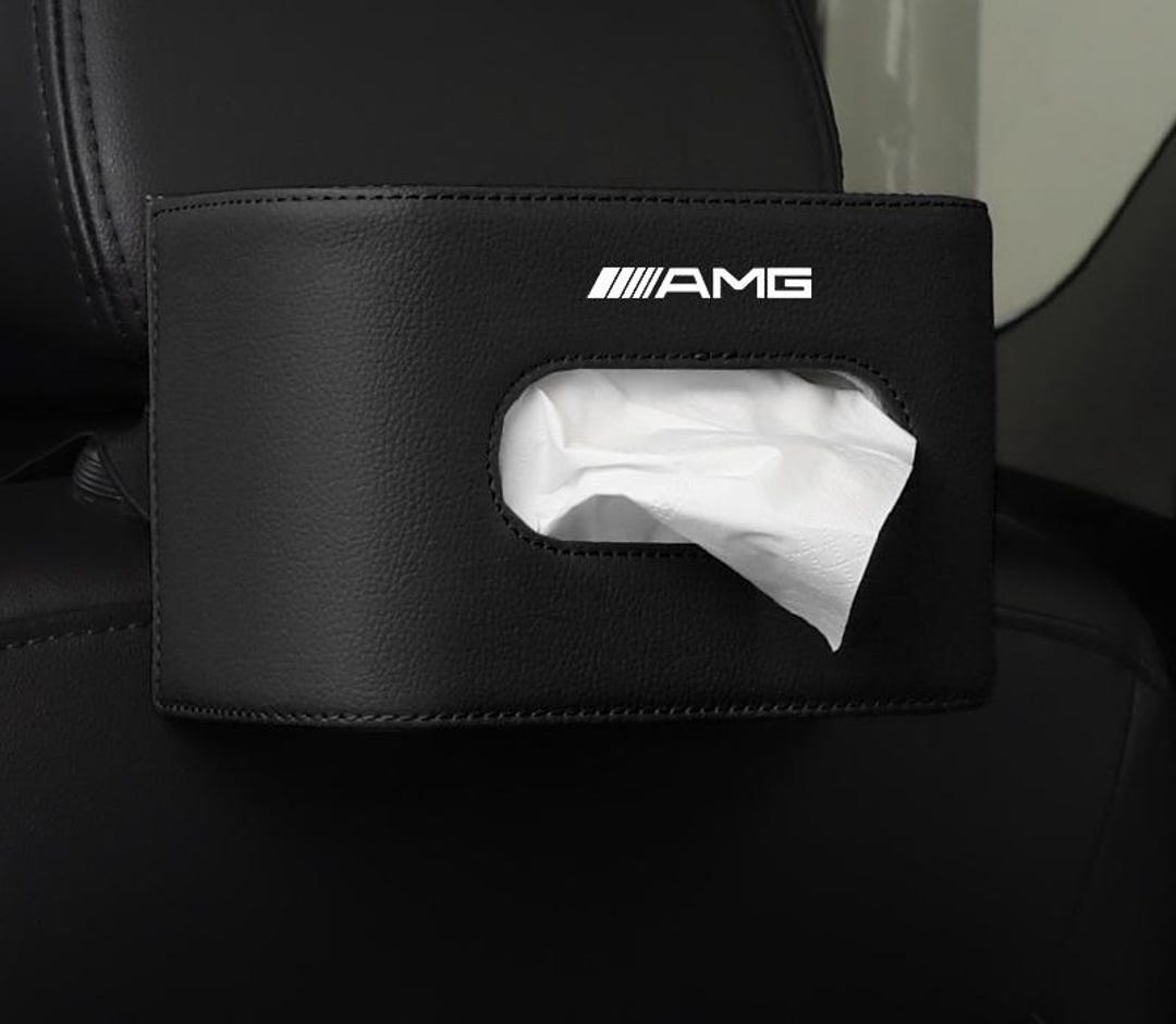 Mercedes-benz AMG Car Seat Backrest Hanging Armrest Box Tissue Box - Etsy