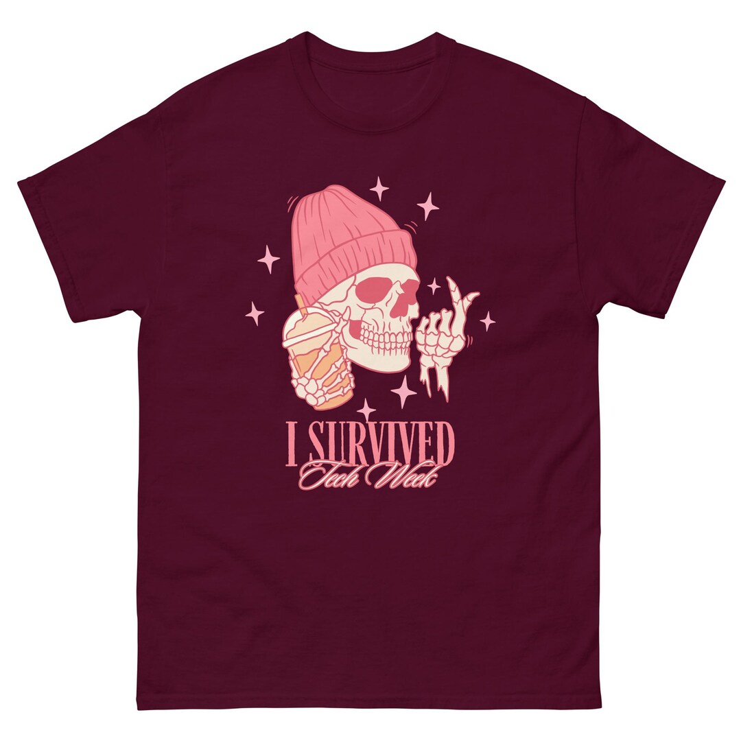 I Survived Tech Week – Theatre T-shirt (retro Design) - Etsy